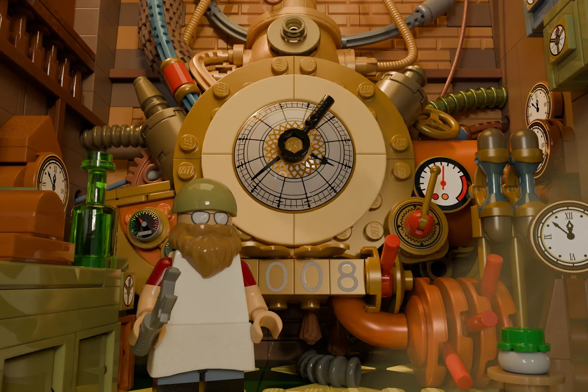Professor Layton and the Lost Future - The Clock Shop | LEGO® Ideas