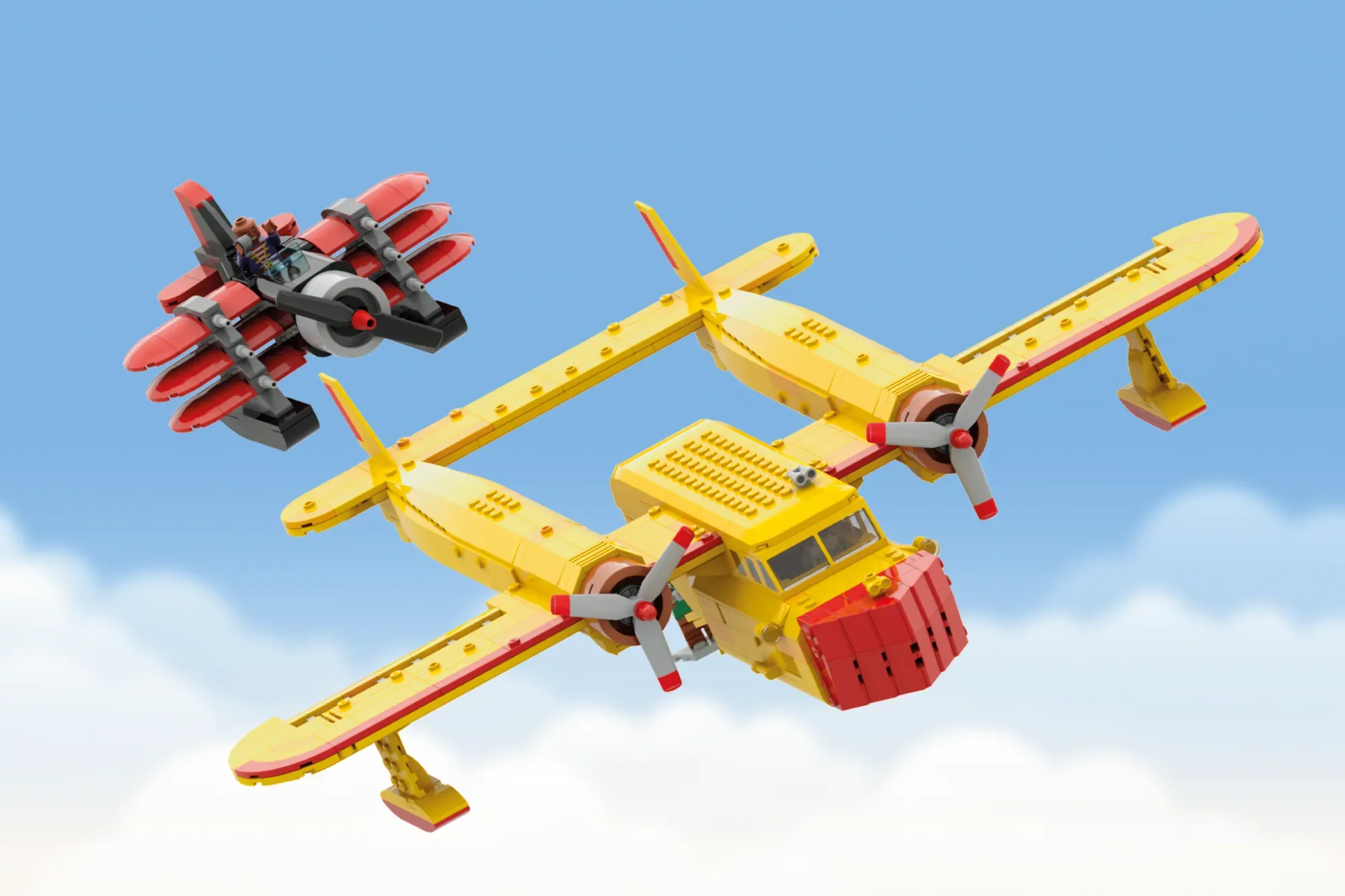 TaleSpin - Sea Duck vs. Tri-Wing Terror | LEGO® Ideas