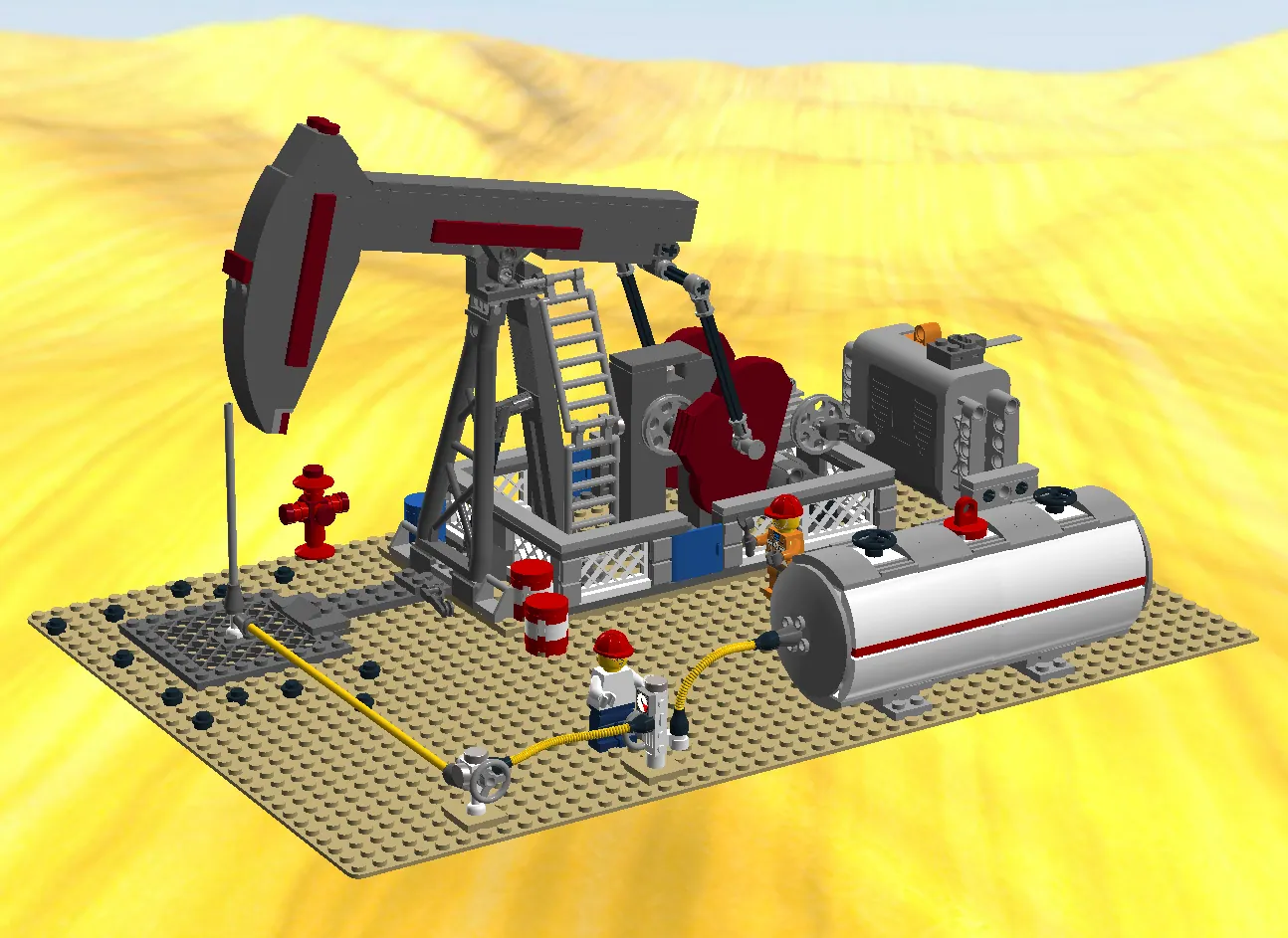 Oil Well | LEGO® Ideas