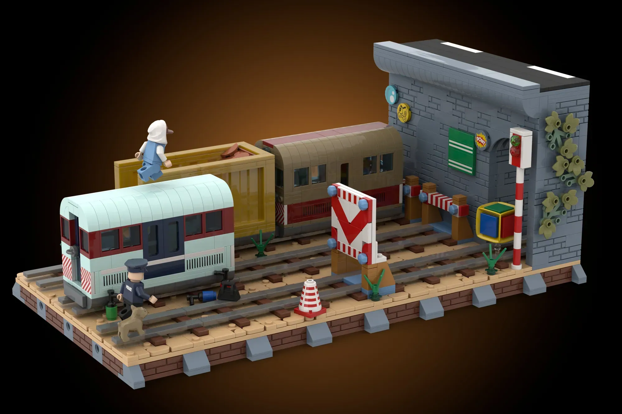 Subway Surfers – The Chase on the Tracks | LEGO® Ideas