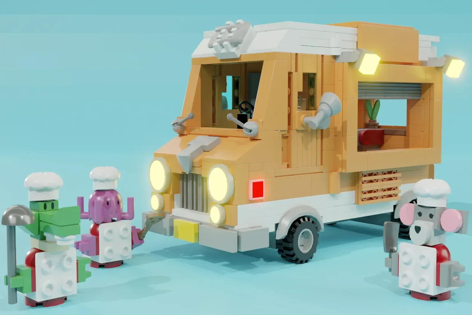 Overcooked Food Truck | LEGO® Ideas
