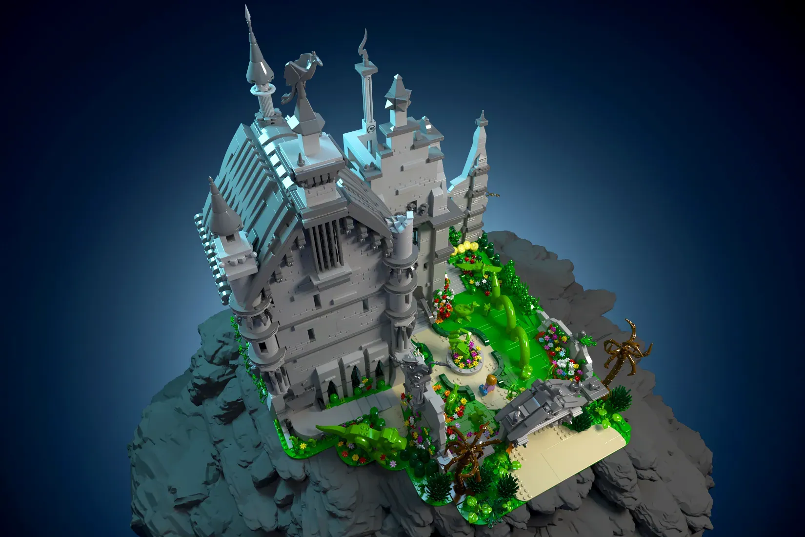Edward Scissorhands Castle