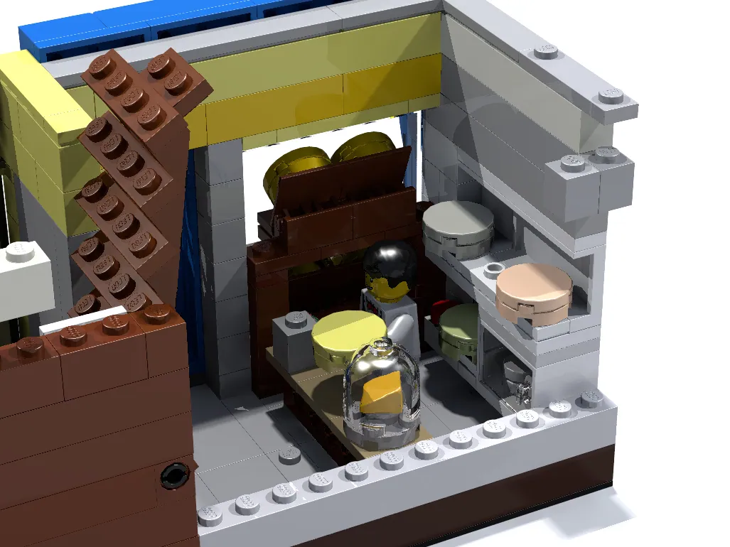 Parisian Alleys (Modular Pedestrian Street Project) | LEGO® Ideas