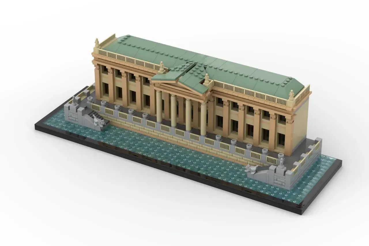 Northern Facade of Palace on the Isle in Warsaw | LEGO® Ideas