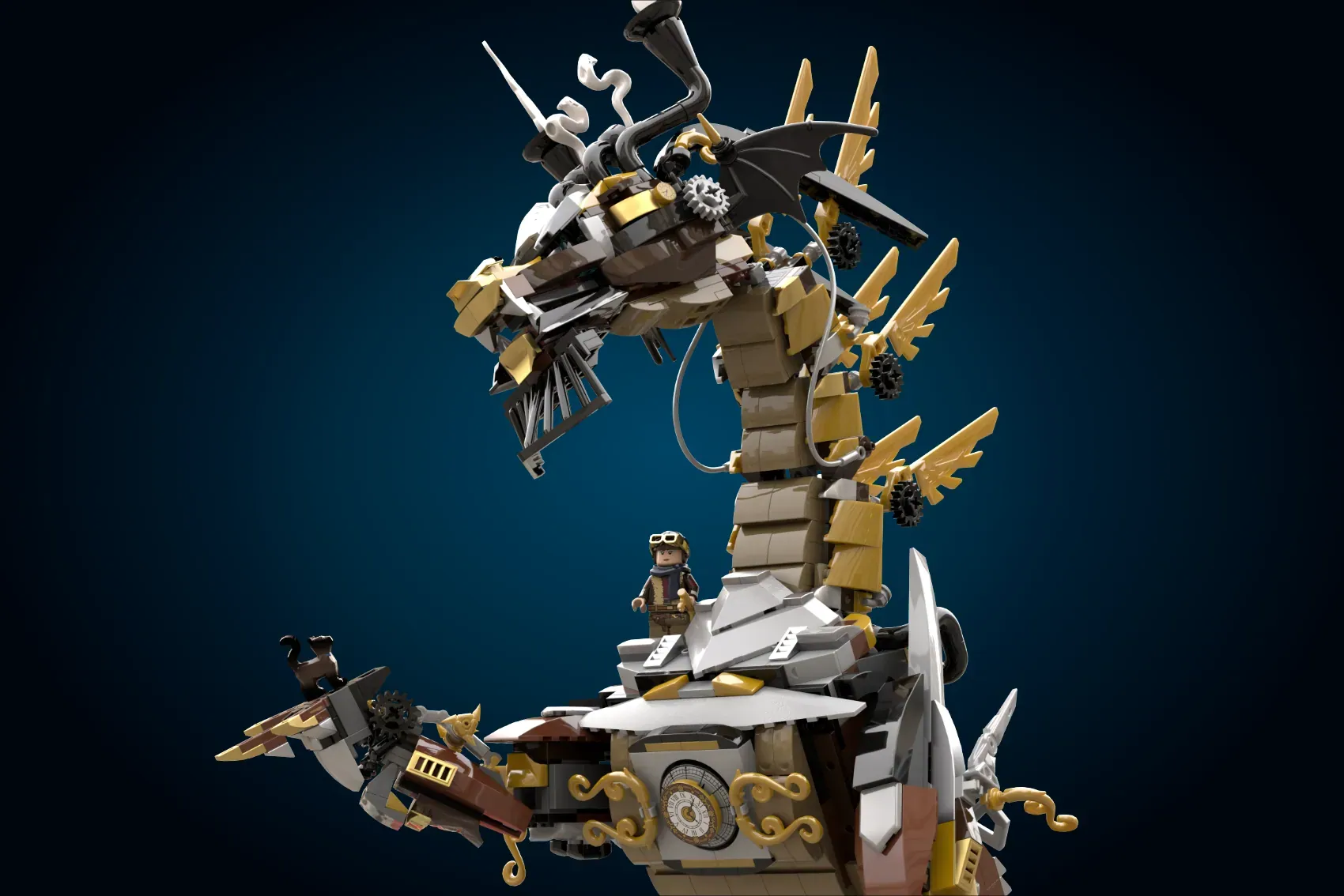 Clockwork Dragon | LEGO® Ideas