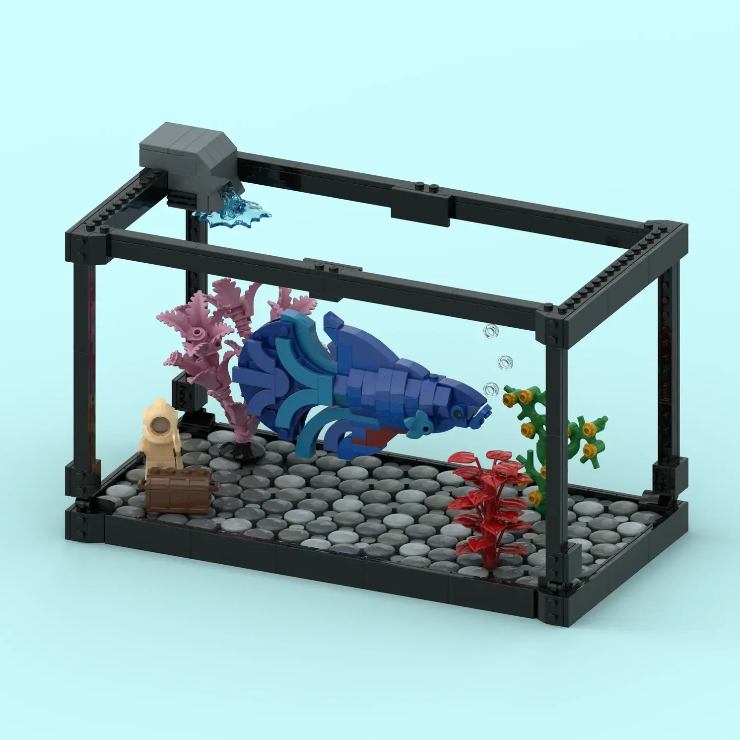 Herman the Veiltail Betta | LEGO® Ideas