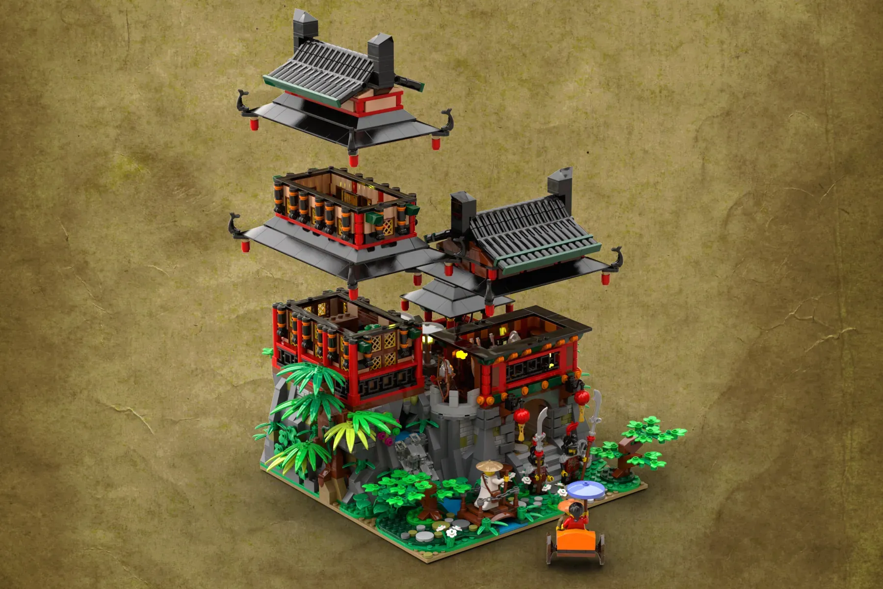 Red Dragon Castle | LEGO® Ideas