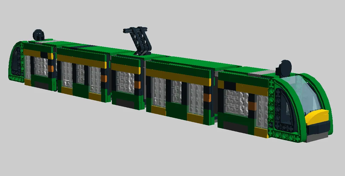 Tramway Solaris Tramino S105p from Poland | LEGO® Ideas