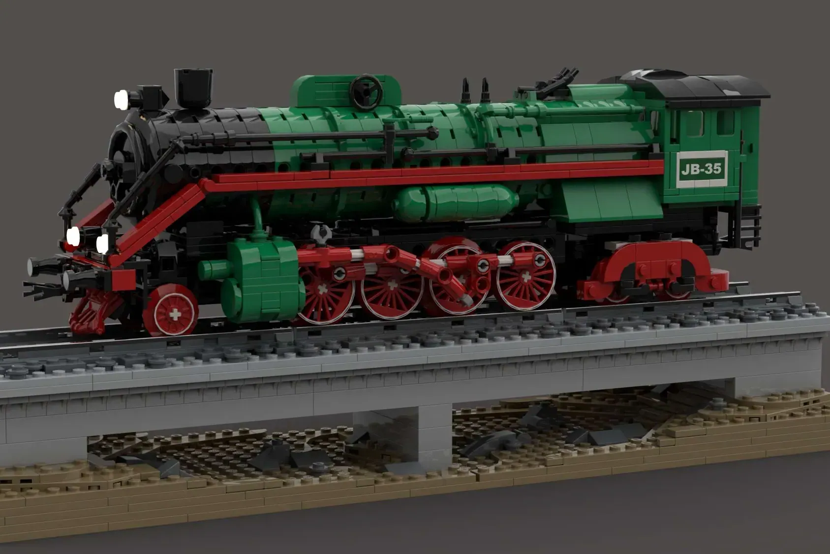 Steam Locomotive IS 20-08 | LEGO® Ideas