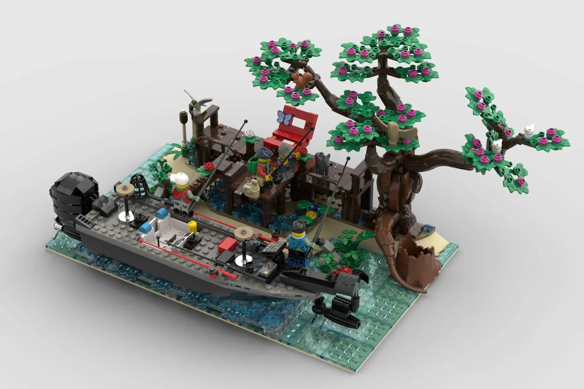 Bassfishing, When Sport Merge With Nature | LEGO® Ideas