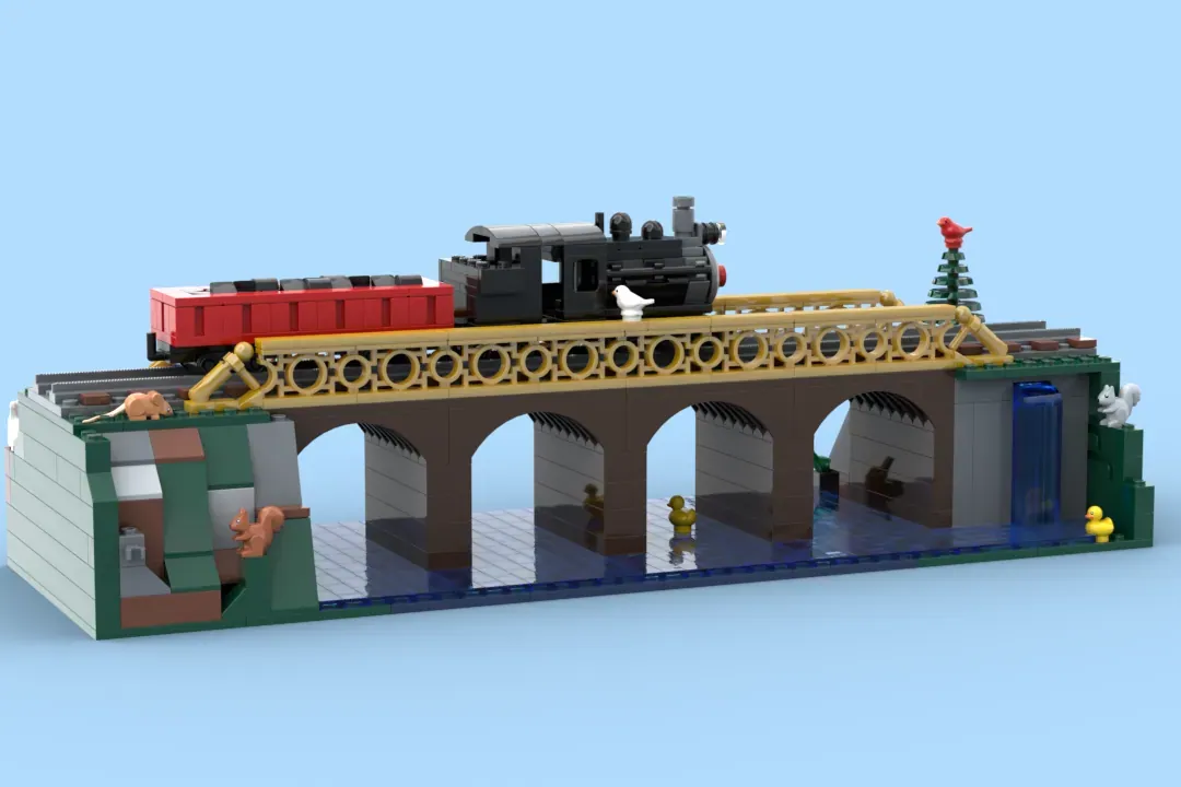 Narrow Gauge Train Arch Bridge | LEGO® Ideas