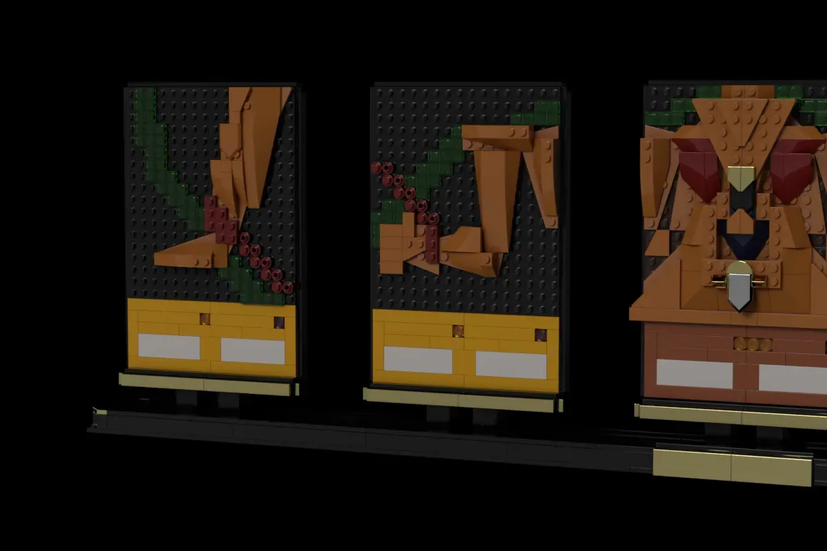 Exodia the Forbidden One - Display Set | LEGO® Ideas