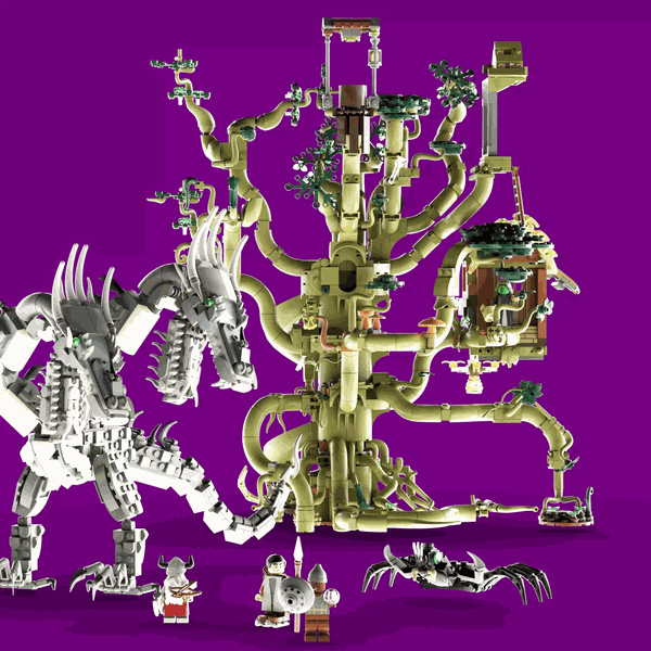 Lego Bone Dragon