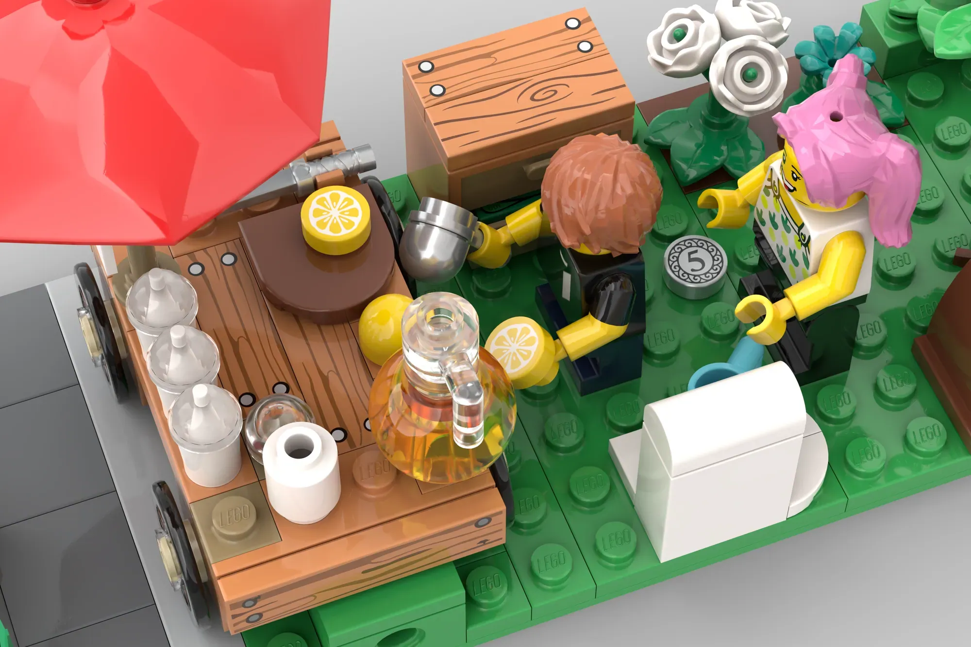 Homemade Lemonade in the Shade | LEGO® Ideas