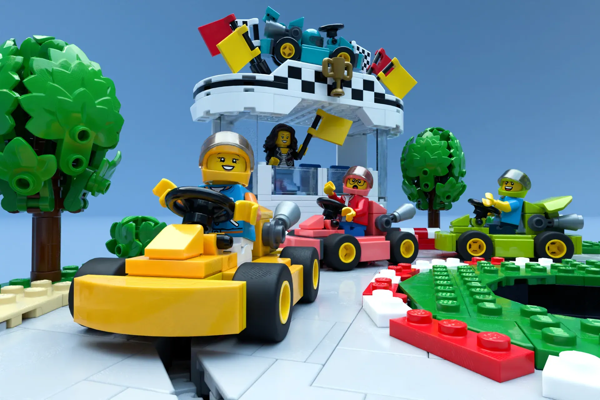 3-2-1 Go-Karts! | LEGO® Ideas