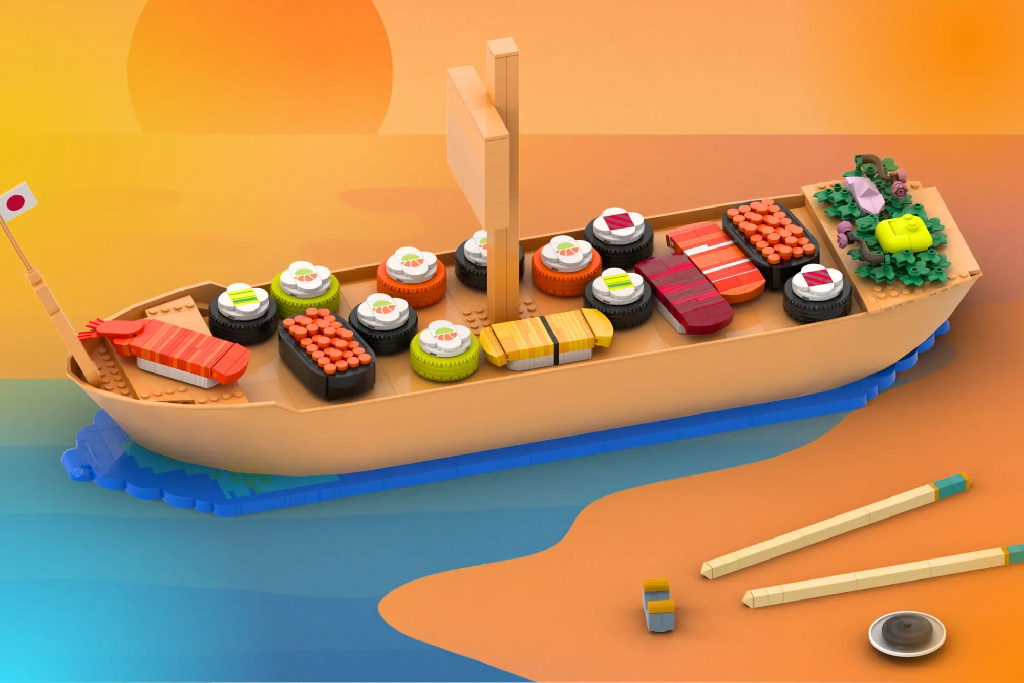 Sushi Boat | LEGO® Ideas