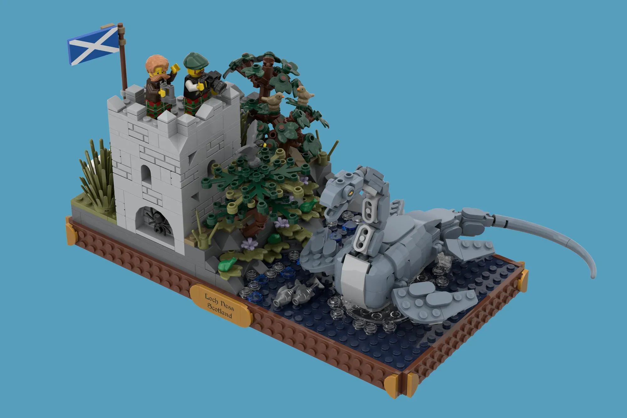 Nessie – A Loch Ness Diorama | LEGO® Ideas