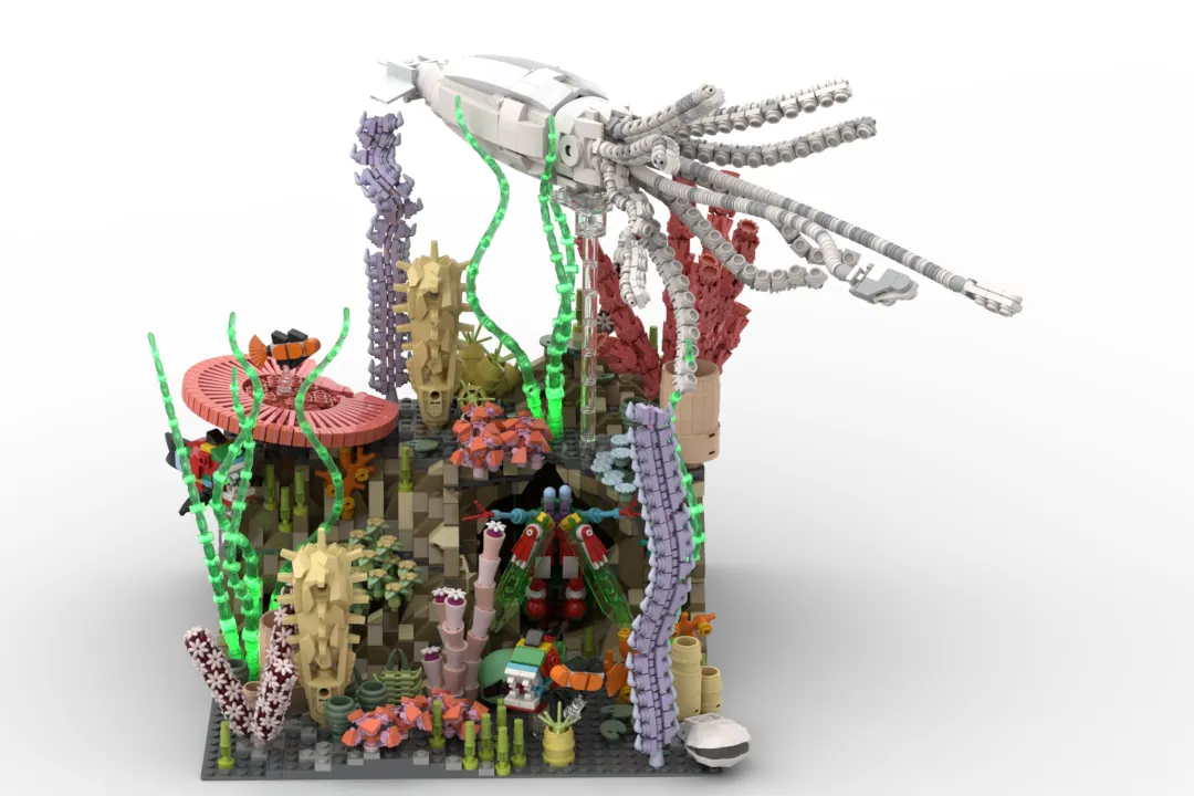 1:1 Scale Coral Reef | LEGO® Ideas