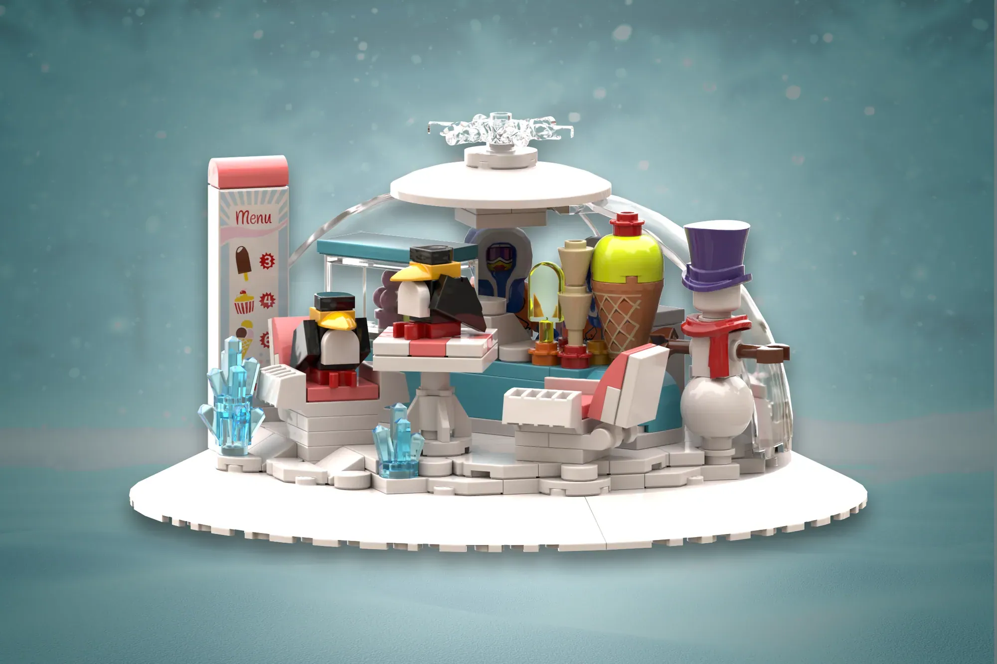 Igloo Ice Cream Stand | LEGO® Ideas