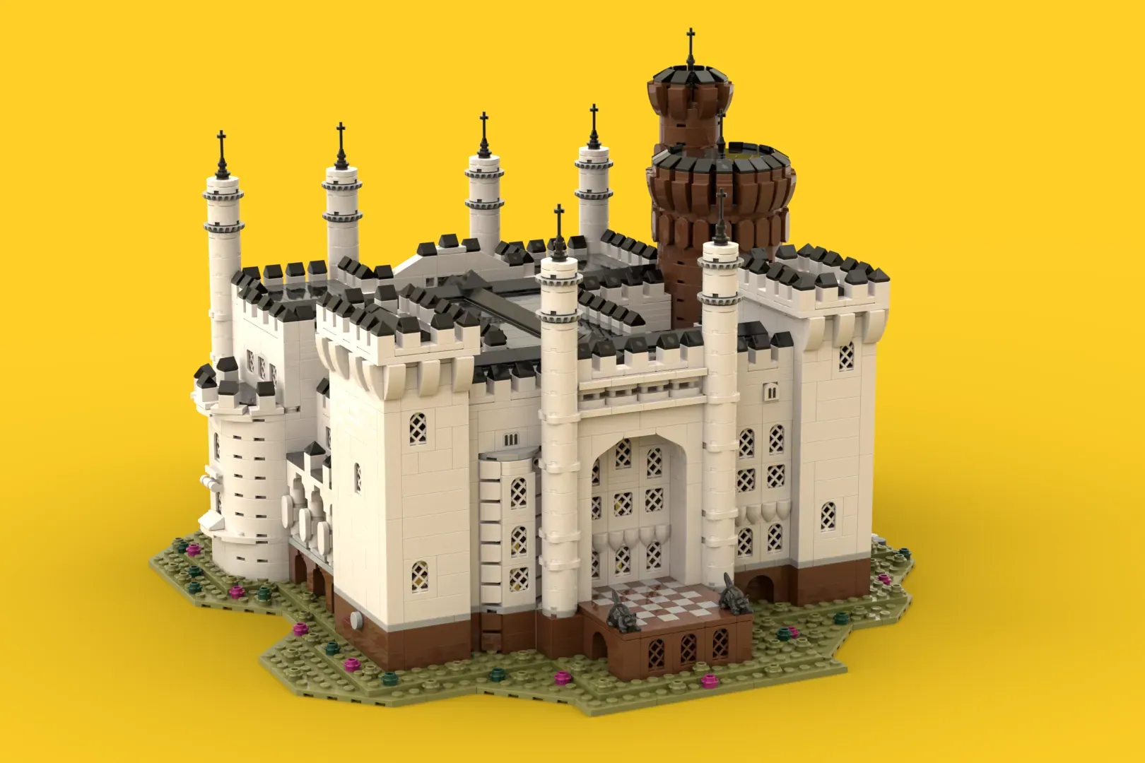 Kórnik Castle – A Majestic Polish Landmark Recreated in LEGO | LEGO® Ideas
