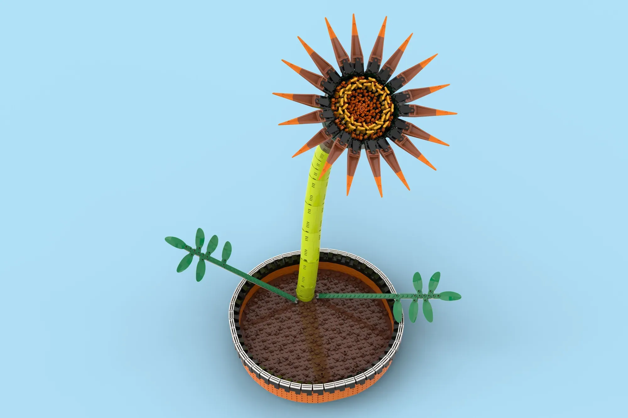 FLORA AND FAUNA: Giant Gazania Flower | LEGO® Ideas