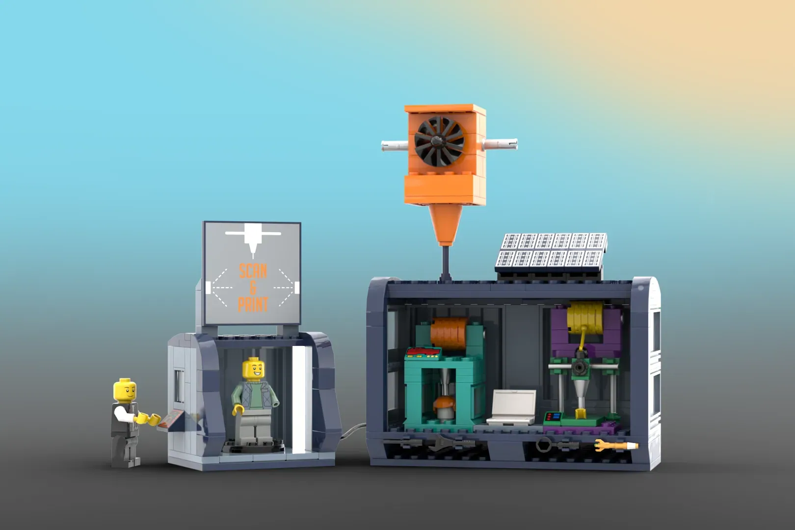 SCAN & PRINT Vendor - Only Your Confidence Sets Your Limits | LEGO® Ideas