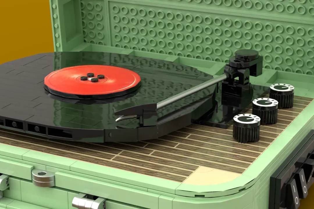 The Vintage Turntable | LEGO® Ideas