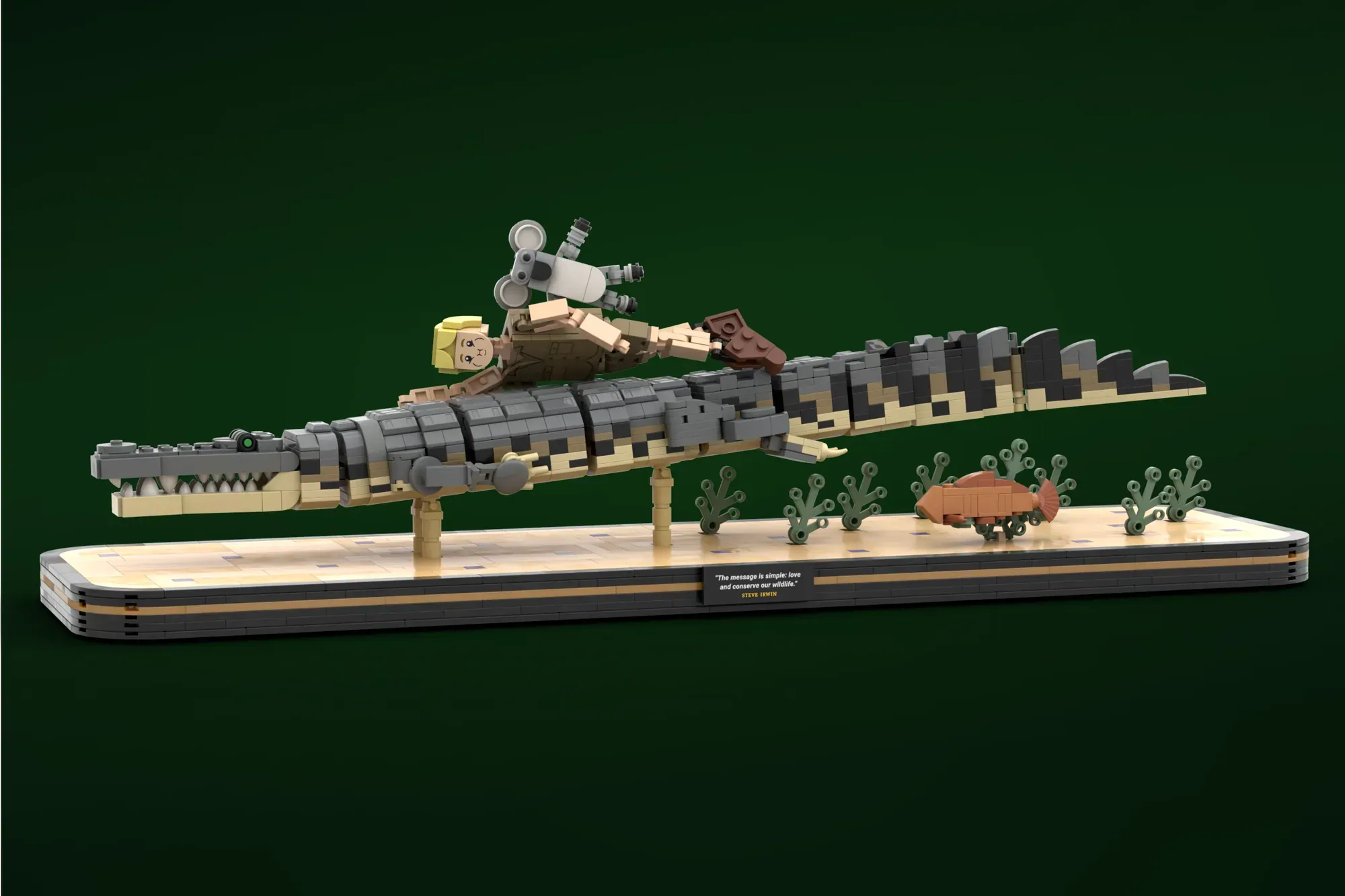 Steve Irwin, the Crocodile Hunter | LEGO® Ideas