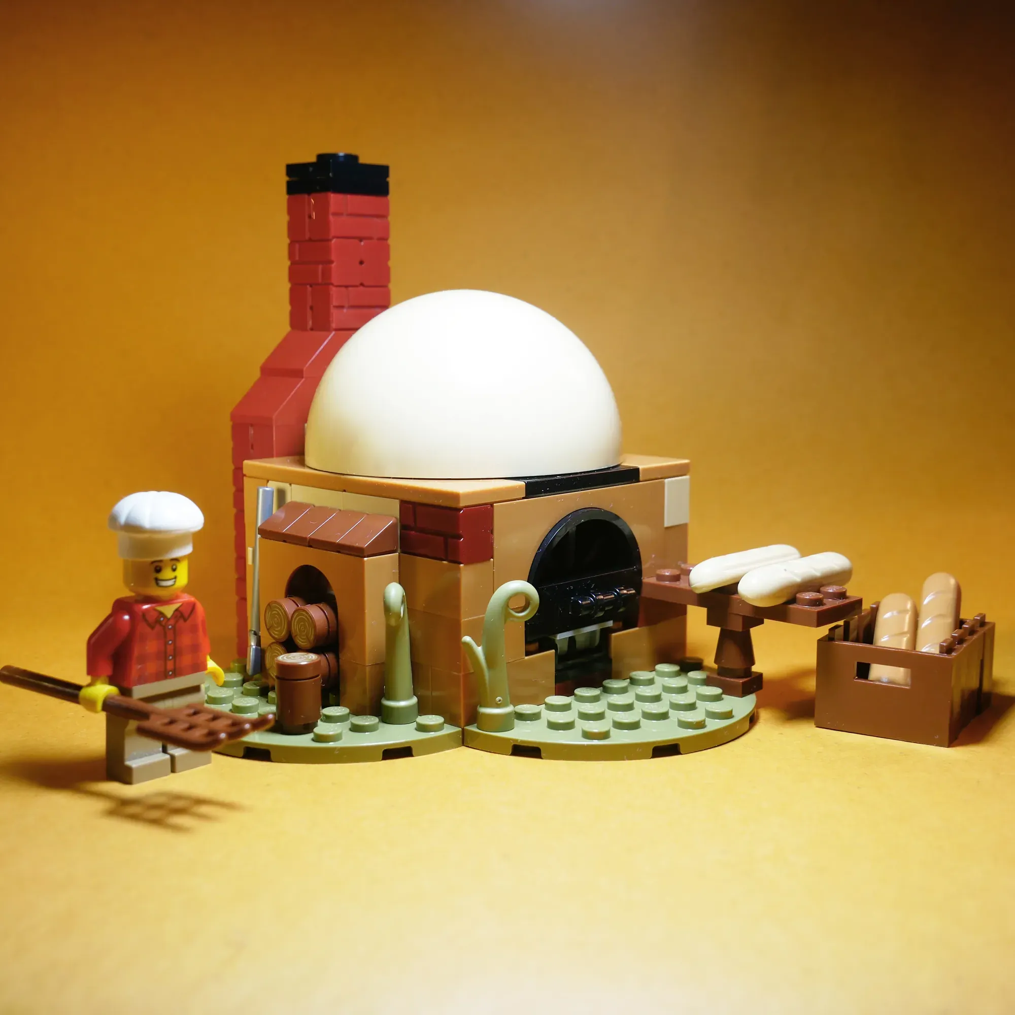 A Wood-Fired Bread oven | LEGO® Ideas