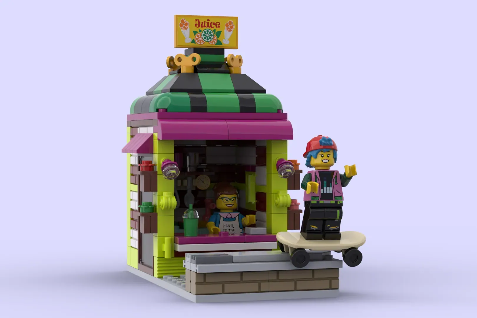 Dona Valeria's Juice & Fruit Smoothie | LEGO® Ideas