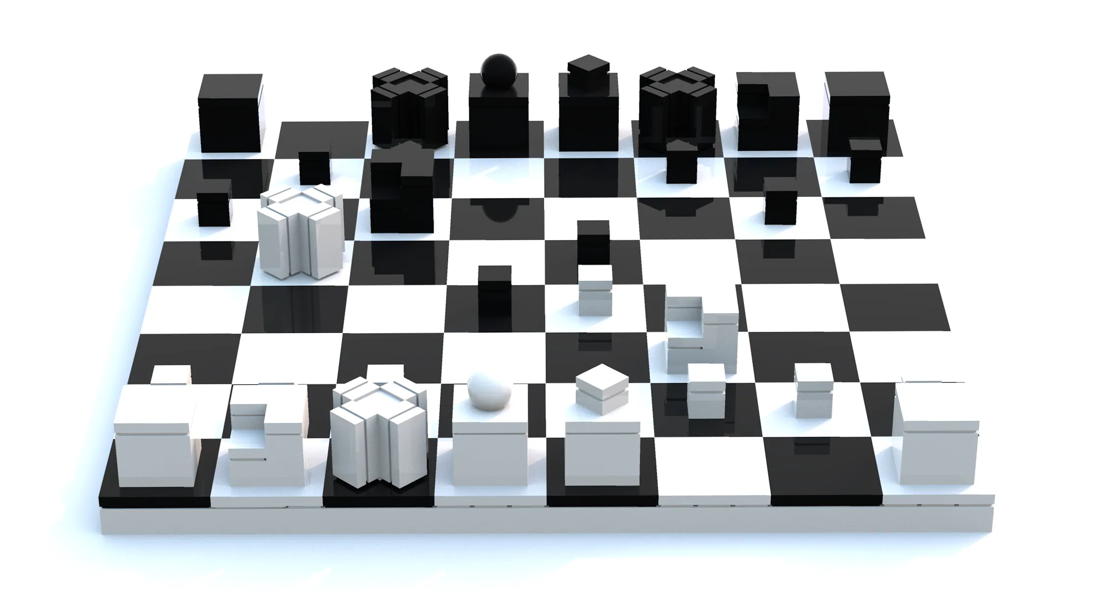 Bauhaus Chess Set | LEGO® Ideas