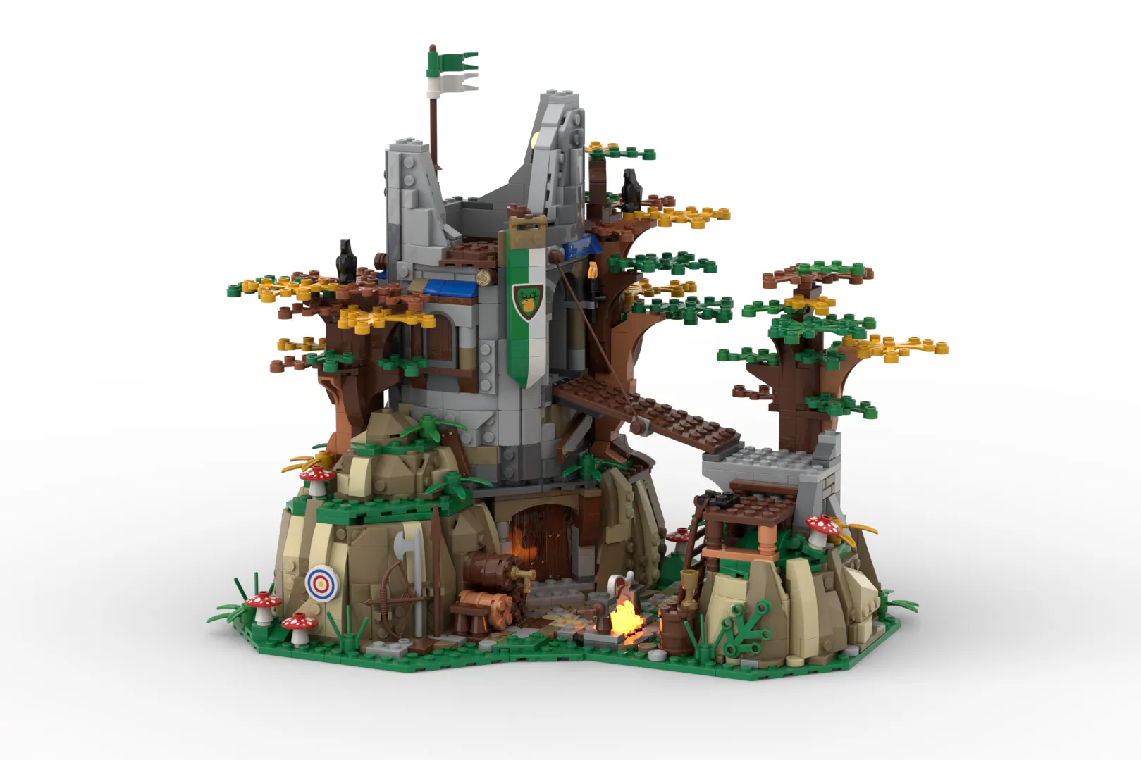 Forestmen Outpost | LEGO® Ideas
