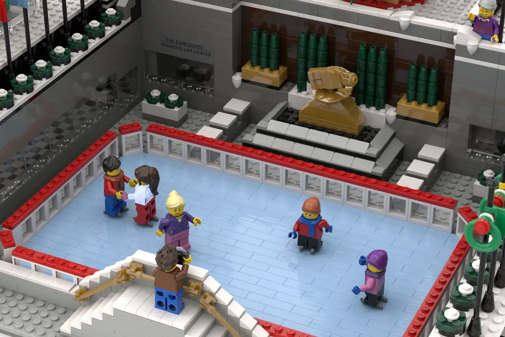 Christmas at Rockefeller Center | LEGO® Ideas
