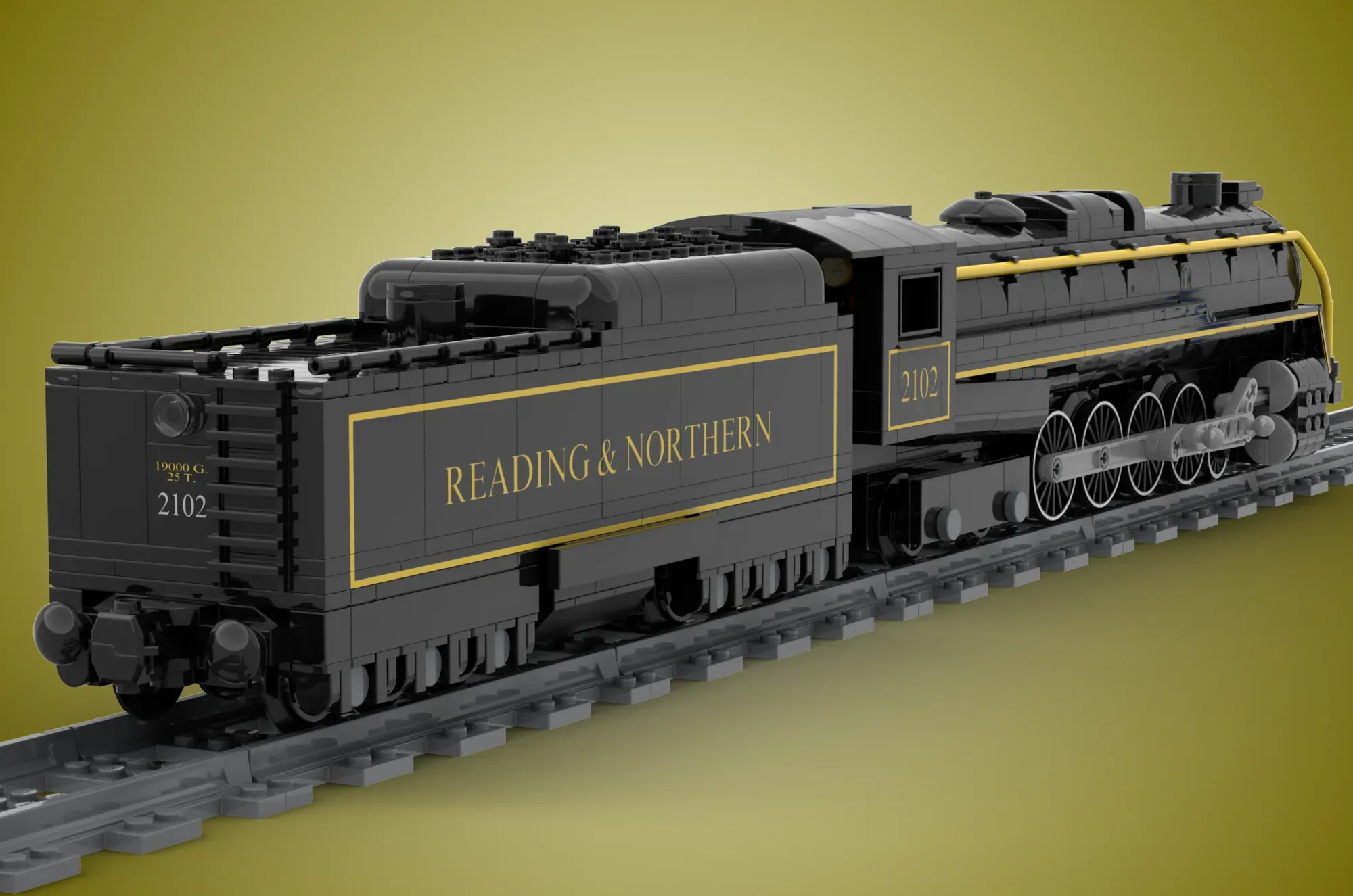 Reading and Northern 2102 | LEGO® Ideas
