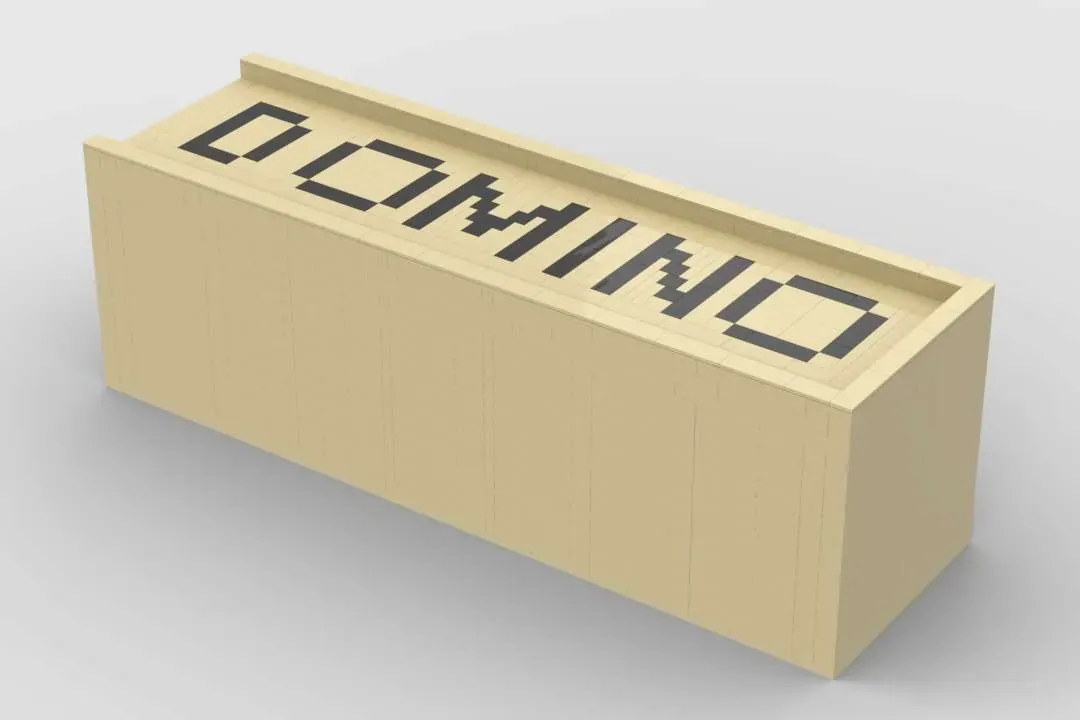 Domino Box – The Elegance of the Classic Game in LEGO Bricks | LEGO® Ideas
