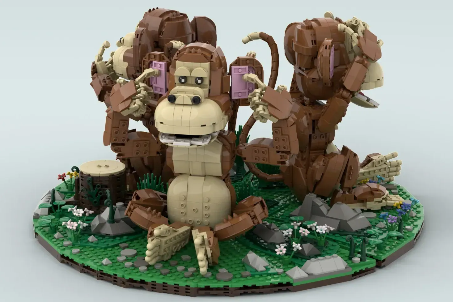 3 Wise Monkeys | LEGO® Ideas