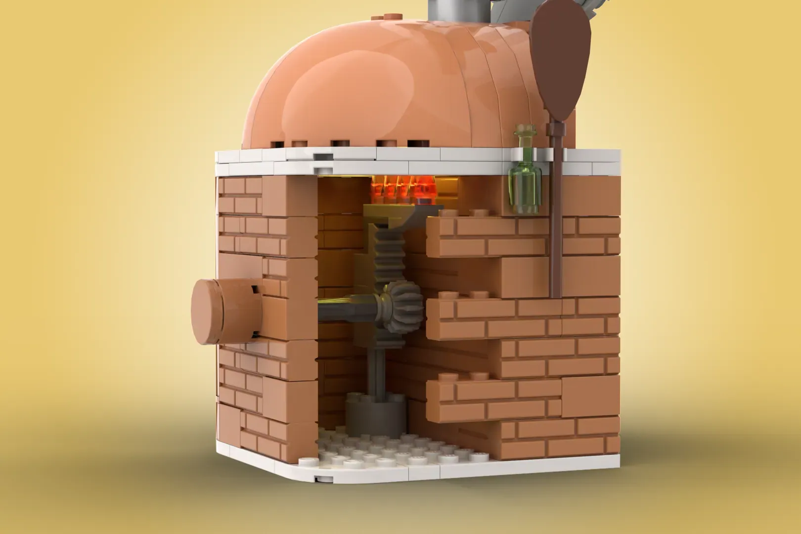 Pizza Oven Made of Plastic Bricks | LEGO® Ideas