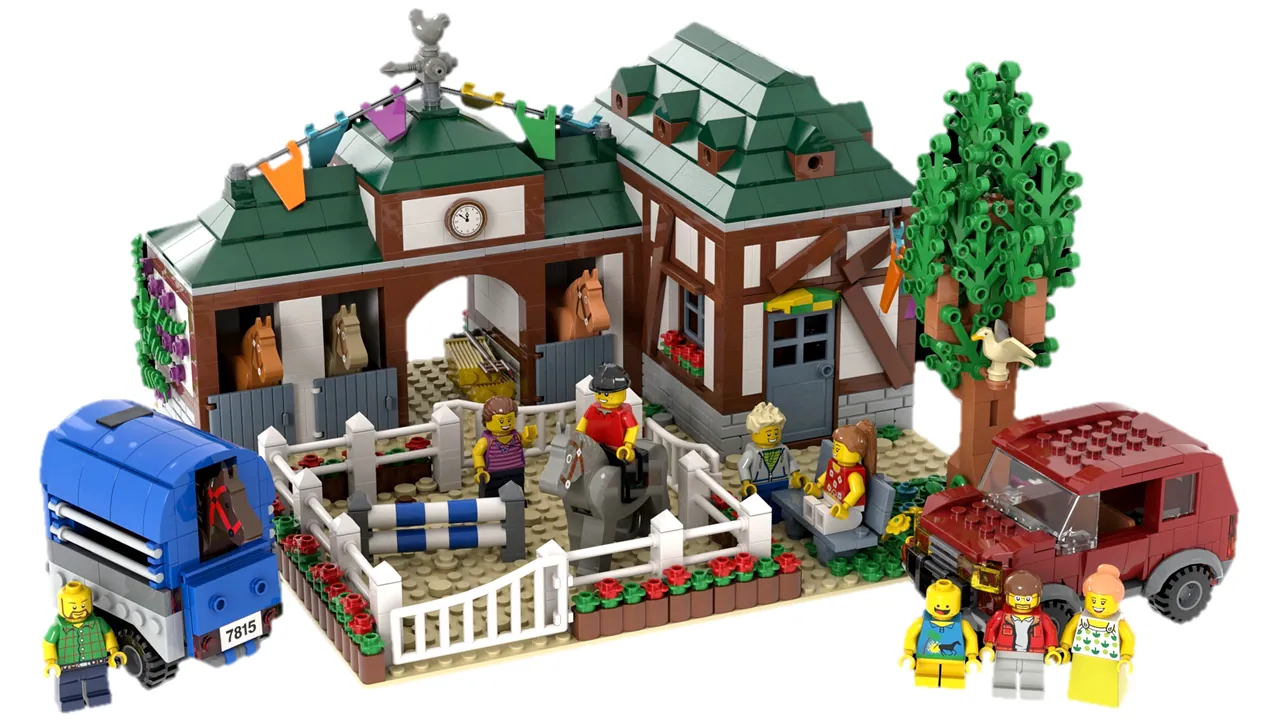 A Nice Day at the Pony Club | LEGO® Ideas