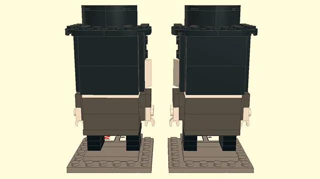 Brickheadz: Stan Laurel & Oliver Hardy | LEGO® Ideas