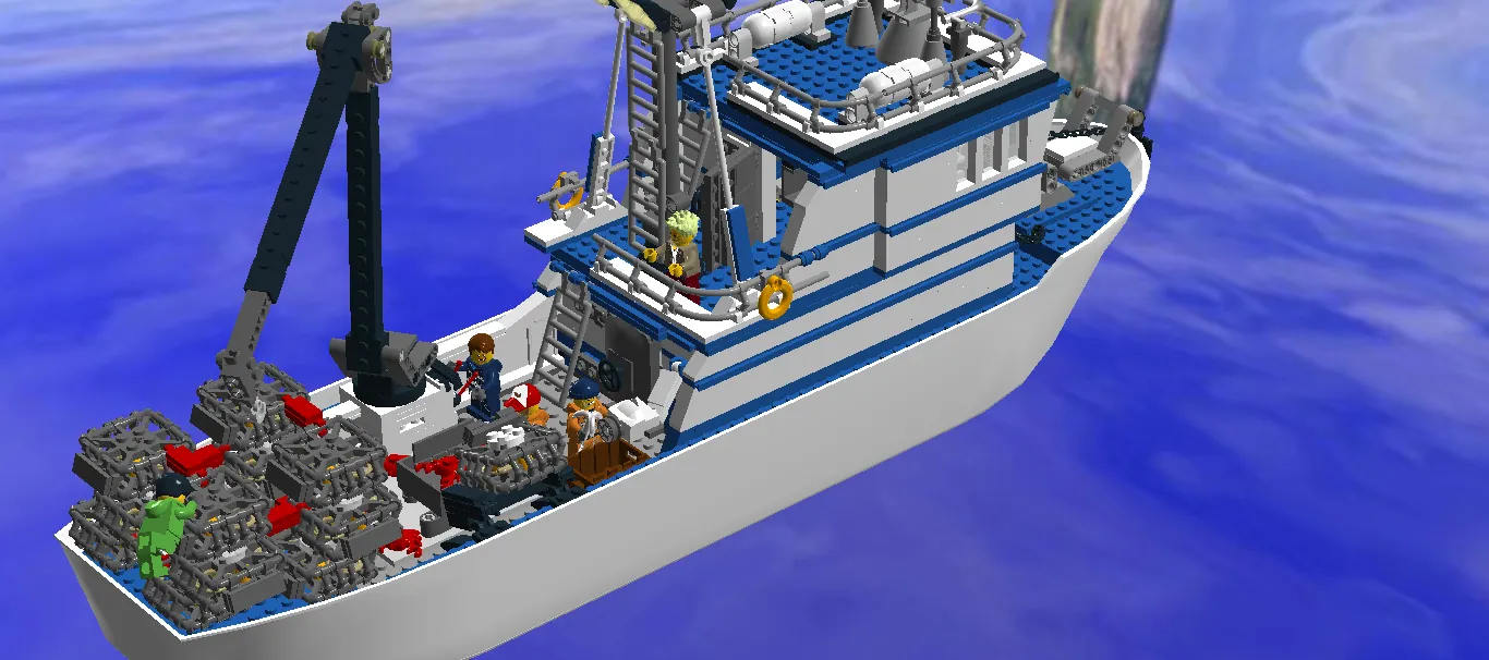 Alaskan Crab Boat | LEGO® Ideas