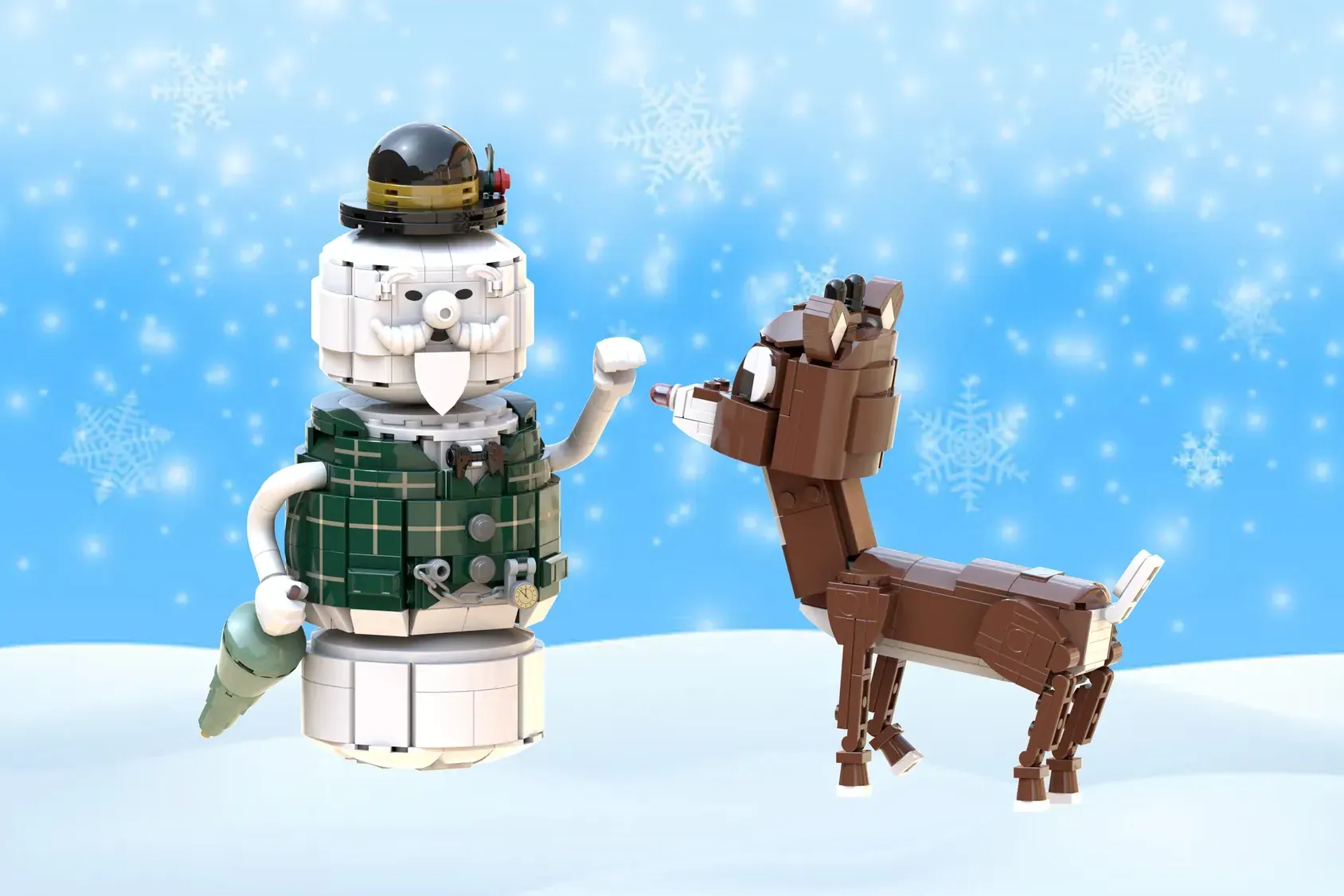 Rudolph the Red-Nosed Reindeer - 60th Anniversary | LEGO® Ideas