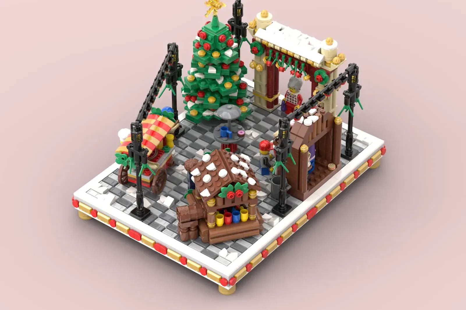 Traditional European Christmas Market | LEGO® Ideas