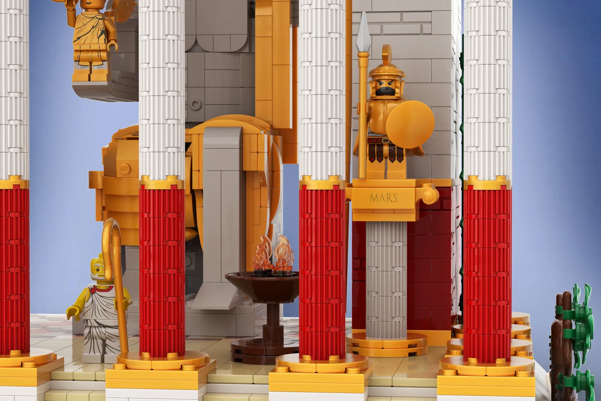 Roman Temple of Jupiter & Chariot | LEGO® Ideas