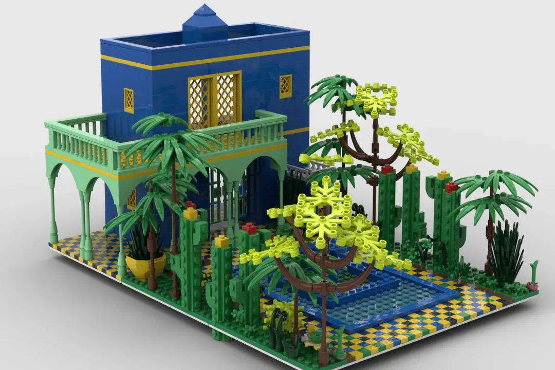 Majorelle Blue Dream | LEGO® Ideas