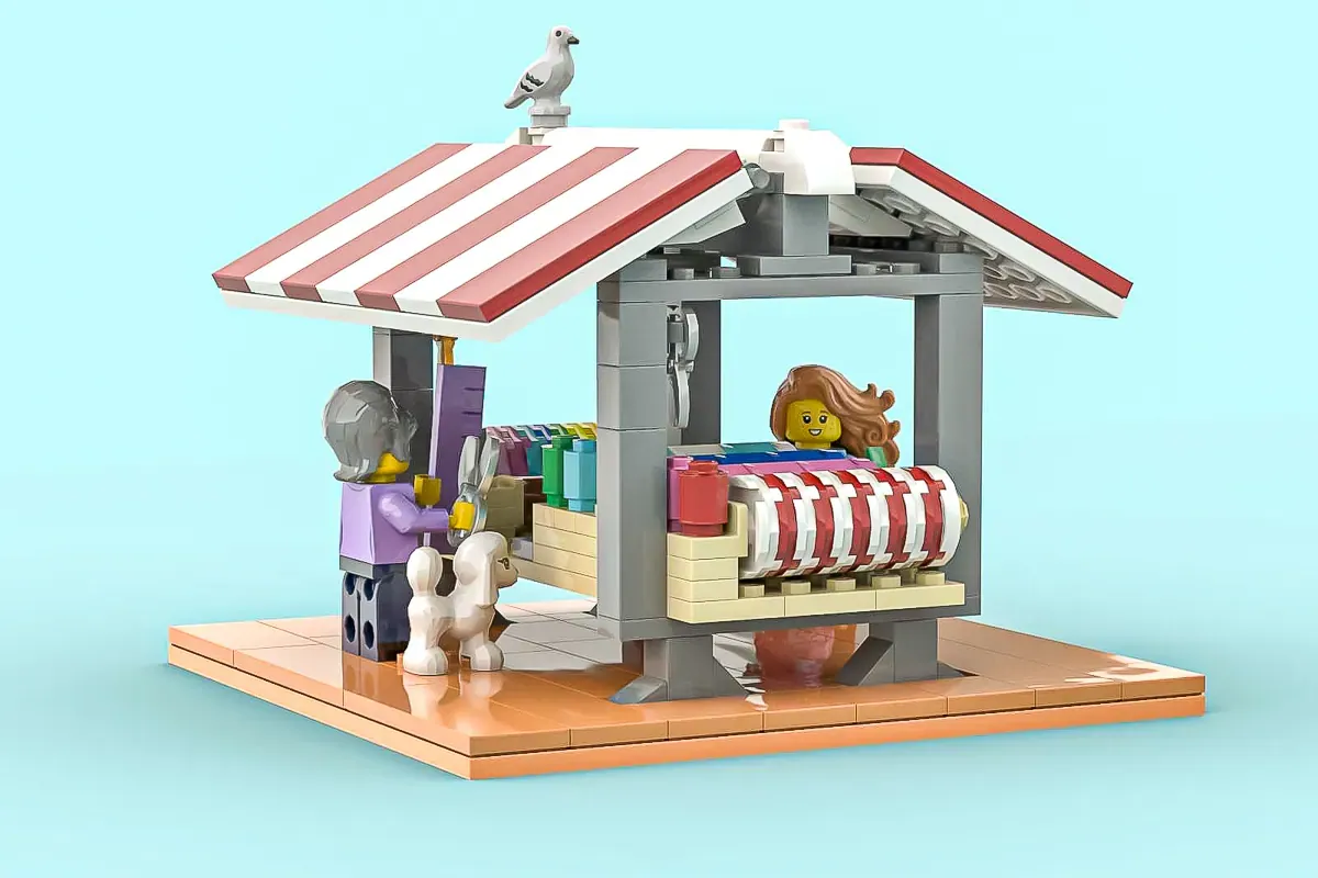 Fabric Market Stall | LEGO® Ideas