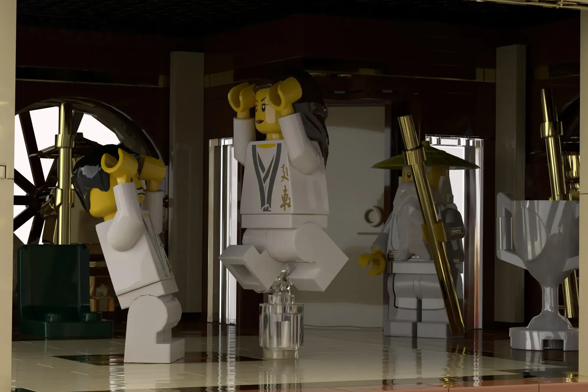 The Dojo and the Chinese Restaurant | LEGO® Ideas