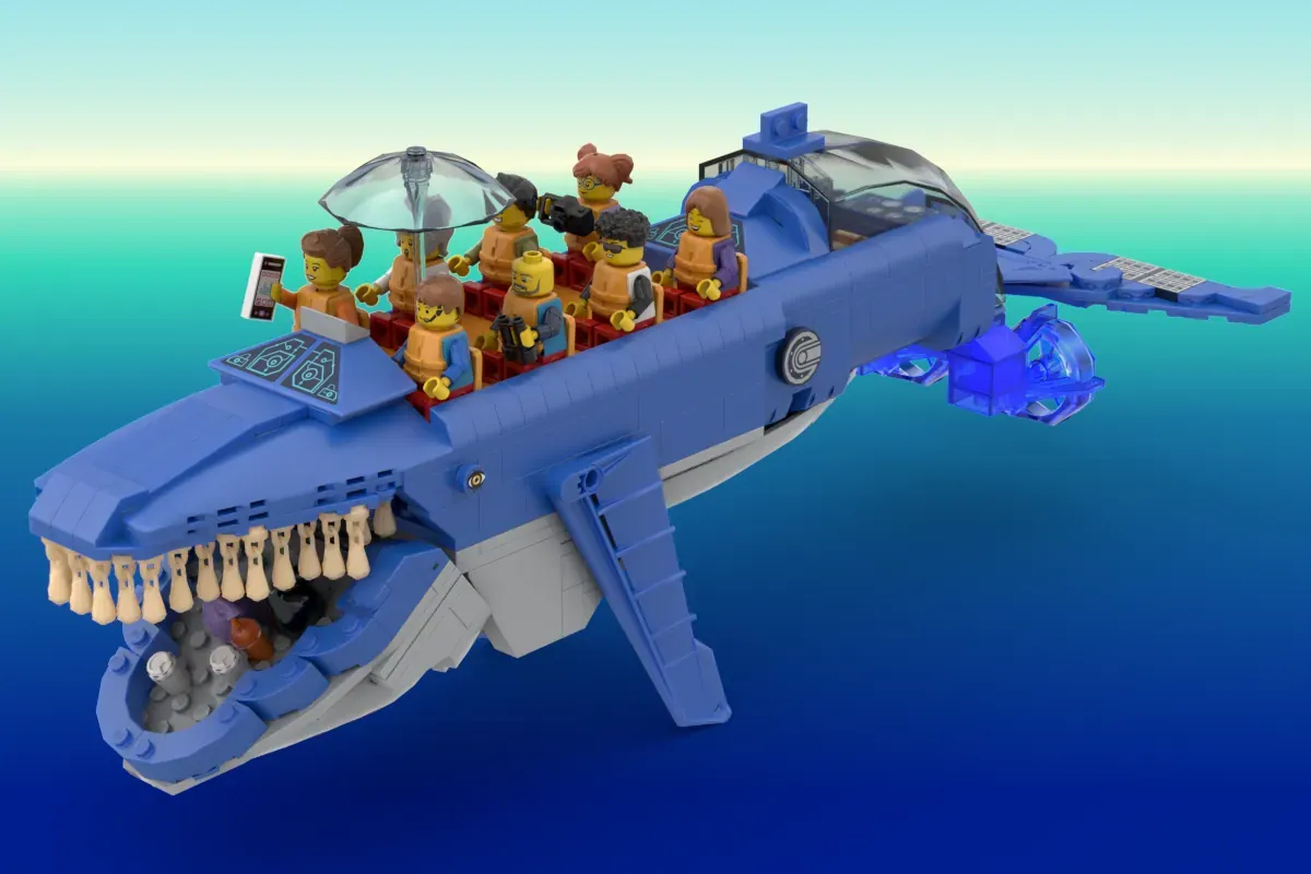 Ocean Cleanup Whale Ride | LEGO® Ideas