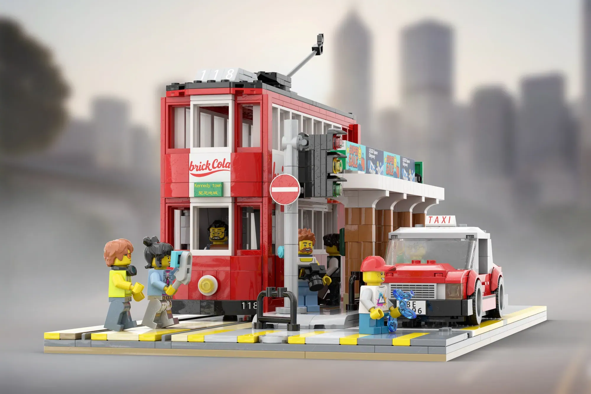The Hong Kong “Ding Ding” Tram | LEGO® Ideas