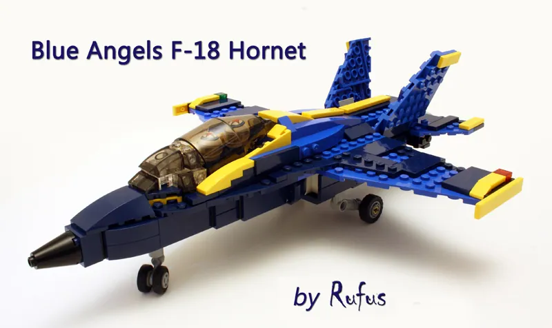 Blue Angels F-18 Hornet | LEGO® Ideas