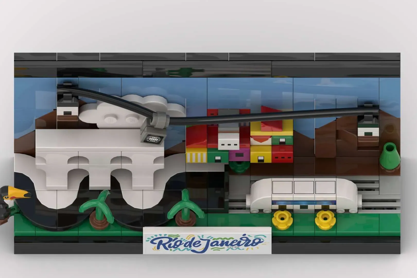 Discover the Soul of Rio in Bricks! Rio De Janeiro Postcard. | LEGO® Ideas